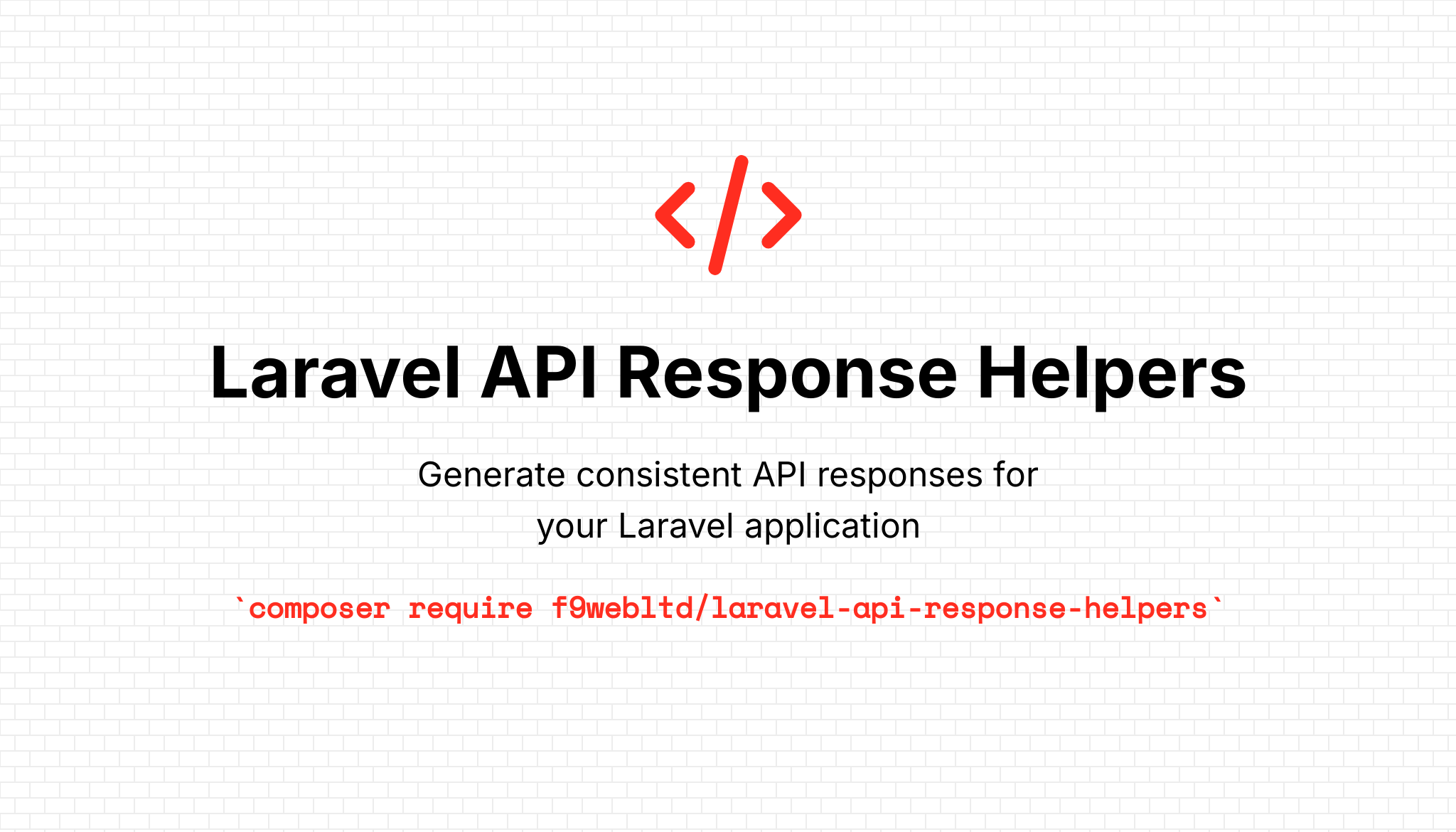 GitHub - f9webltd/laravel-api-response-helpers: :rocket: A simple ... GitHub - f9webltd/laravel-api-response-helpers: :rocket: A simple ...